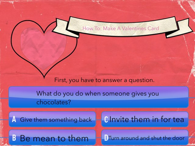 How To: Make A Valentines Card Free Games online for kids in Pre-K by ...