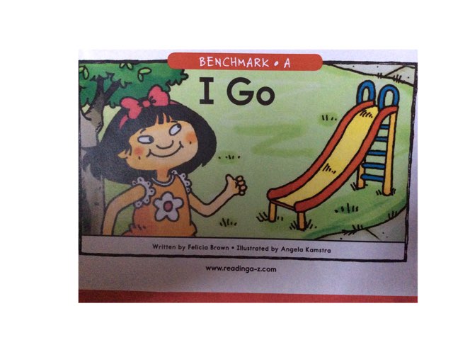 I Go Book Free Activities online for kids in Kindergarten by Yvonne Malone