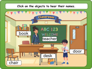 In the classroom Free Activities online for kids in 1st grade by ...