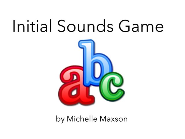 Initial Sounds Game Free Games | Activities | Puzzles | Online for kids ...
