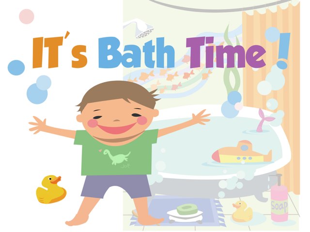 It's Bath Time Free Games online for kids in Nursery by Christine Singleton