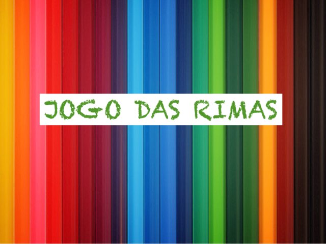 JOGO DAS RIMAS - F-1MA2 Free Activities online for kids in Kindergarten ...