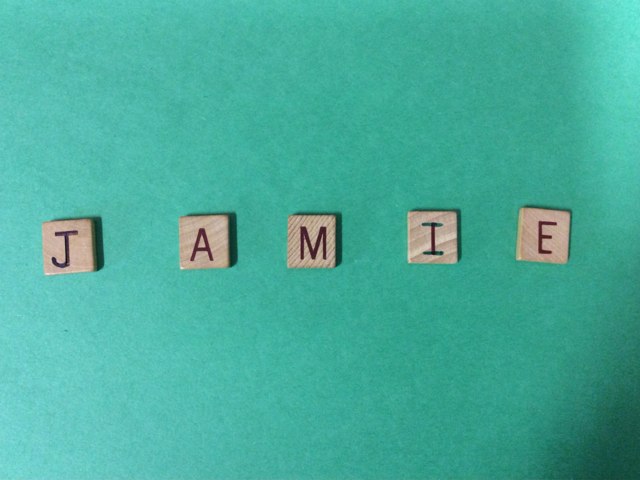 Jamie's Name Game Free Games online for kids in Nursery by Carol Vieira