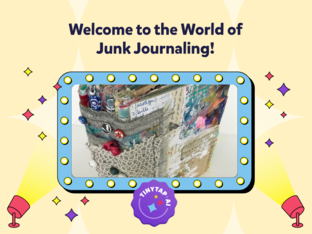 Journey into Junk Journaling Free Activities online for kids in 5th grade by Ni Digicrea
