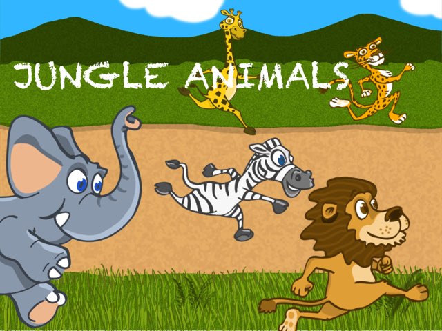 Jungle Animals Free Games online for kids in Pre-K by Marina Rosón Melcón