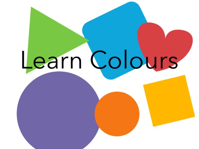 Learn Basic Colours Free Games online for kids in Nursery by Luke Evans