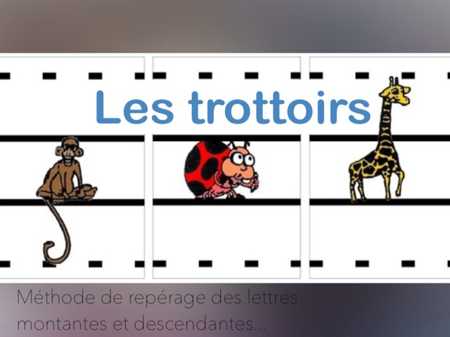Les Trottoirs, Lettres Montantes Et Descendantes Free Games online for ...