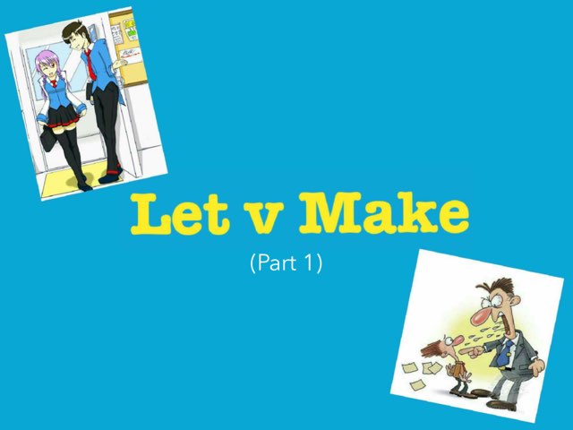 Let V Make (I) Free Activities online for kids in 3rd grade by Adrian Man
