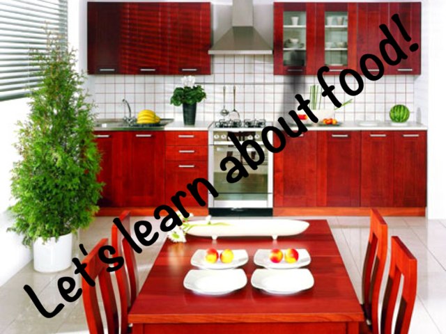 Let's Learn About Food! Free Games online for kids in Nursery by Julie ...