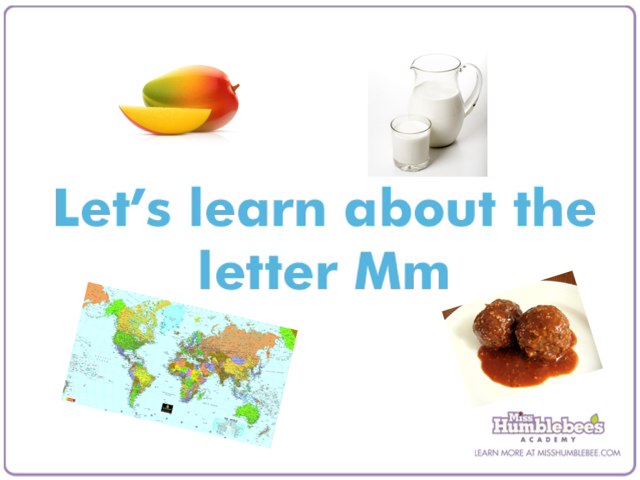 Let's Learn About The Letter Mm Free Games online for kids in Pre-K by ...
