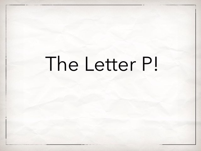 Math | Letter P! | TinyTap