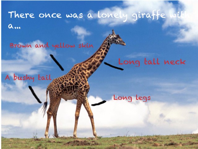 Lonely Giraffe Free Games online for kids in Nursery by Kathryn Taylor