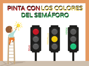 Los colores del semáforo: ROJO, AMARILLO y VERDE (Copy) Juegos online ...