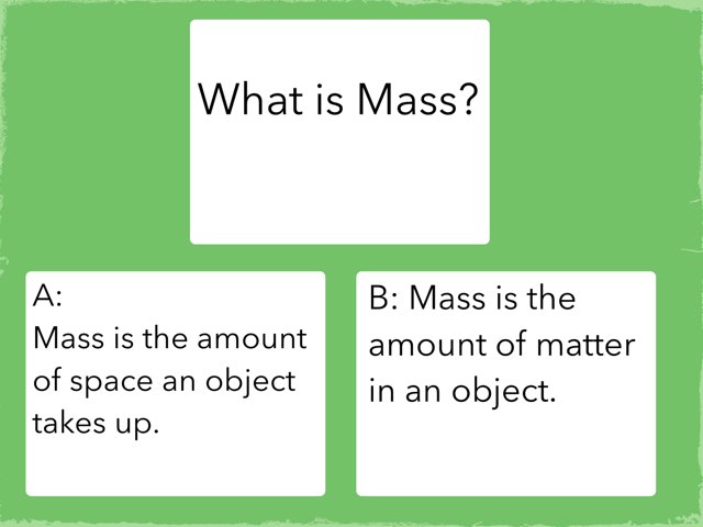 Mass, Volume, and Matter quiz: Anne Free Games online for kids in ...