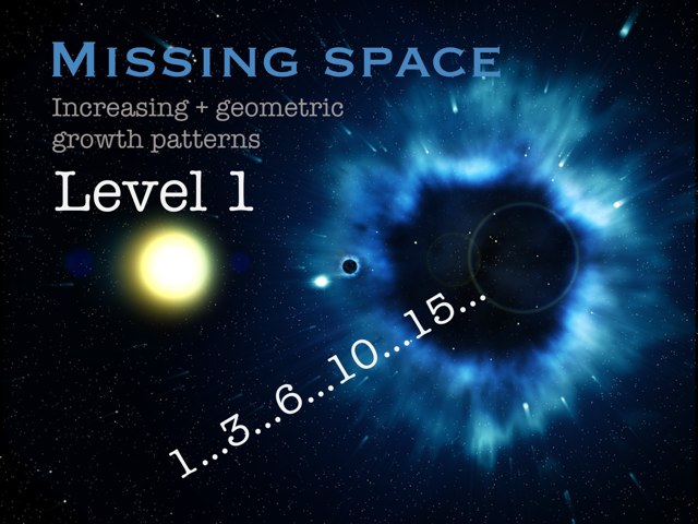 Missing Space Free Activities online for kids in 1st grade by Louie ...