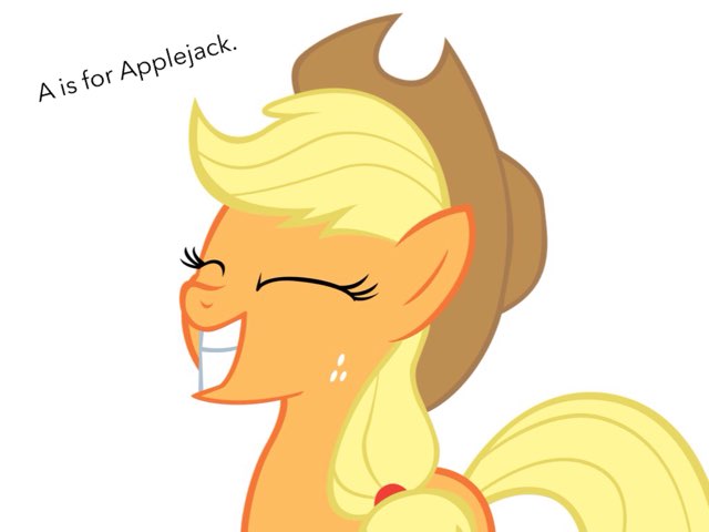 Mlp Alphabet Free Games online for kids in Nursery by M2 Taylor