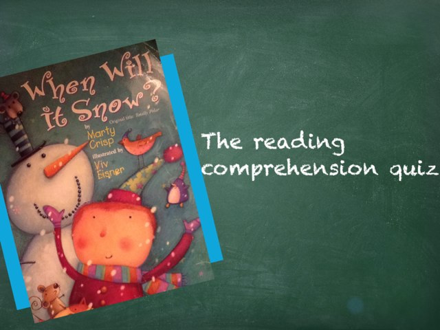 Ms. Erin's Reading Comprehension Quiz 1 Free Activities online for kids ...
