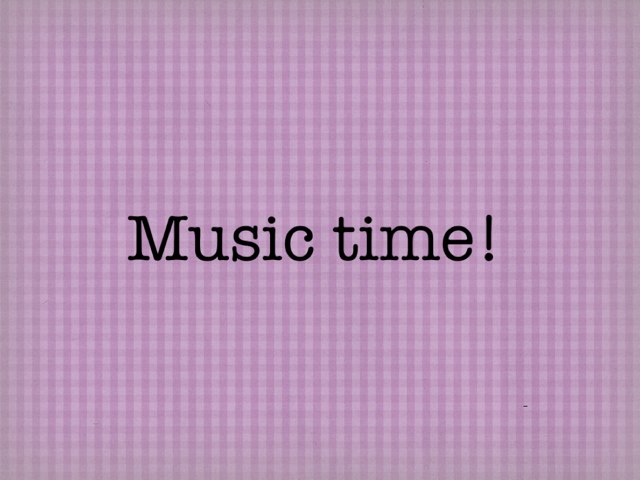 Music Time Free Games online for kids in Nursery by Maya Roushdy
