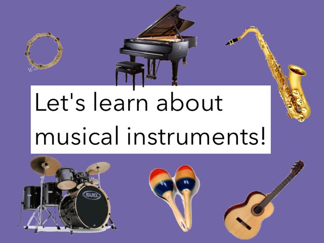 Musical Instruments Free Games online for kids in Nursery by Julie ...