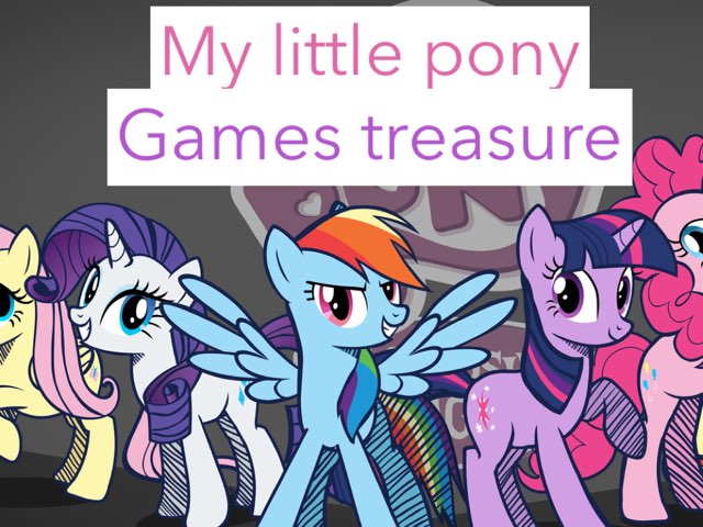 My Little Pony Games Treasure Free Activities online for kids in ...