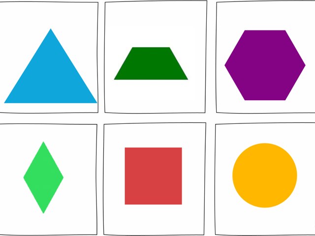 Naming Shapes Free Activities online for kids in 1st grade by Meg Jones