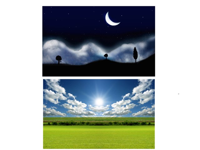 Night vs. Day Free Games online for kids in Nursery by Lisa Taylor