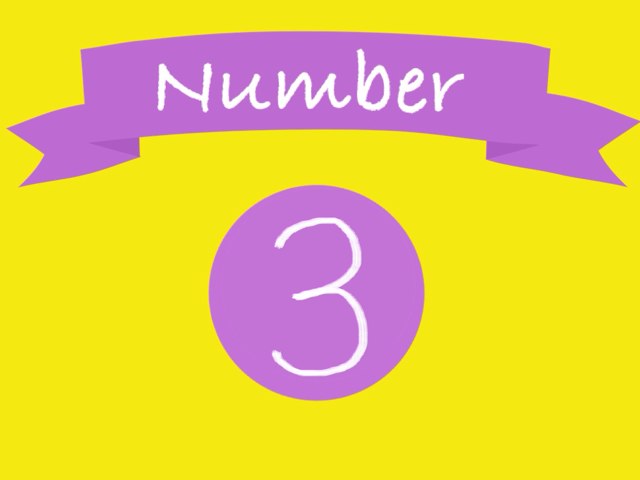 Number 3 | Math Games | TinyTap