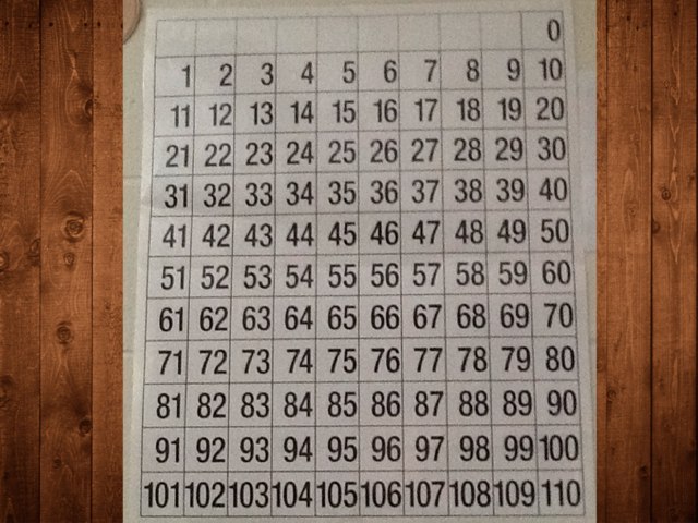 Number Grid Counting Free Games online for kids in Nursery by Kathy Donovan