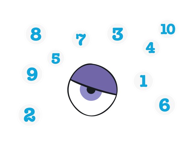 Number Tap 1-10 Free Games online for kids in Nursery by Richard Kerr