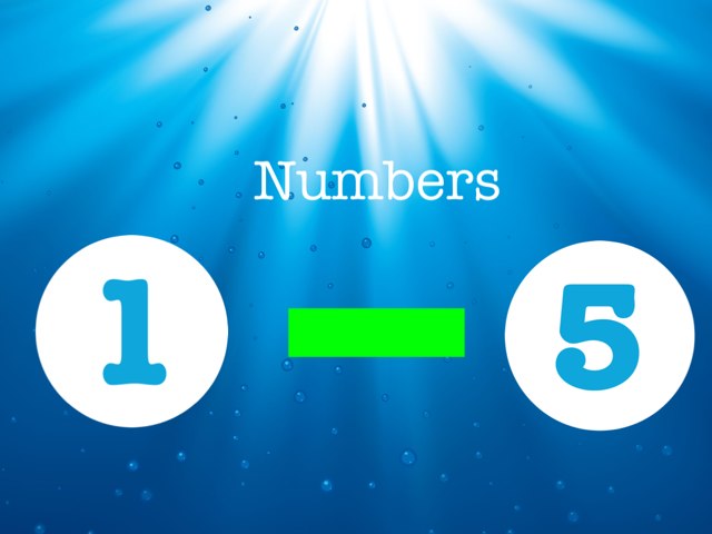 Numbers 1-5 (3in1) | Math Games | TinyTap