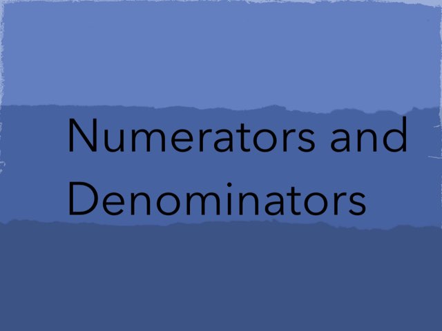 Numerators And Denominators Free Activities online for kids in 3rd ...