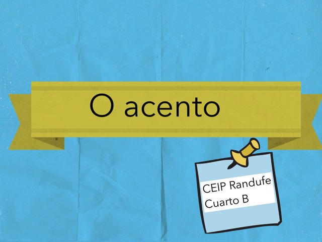 O acento Free Activities online for kids in 1st grade by Laura Aldea ...