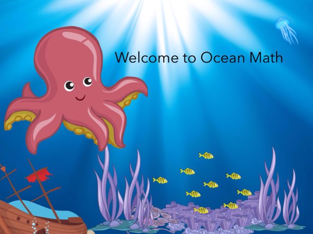 Ocean Math (adding, subtracting, and multiplication) Free Activities ...