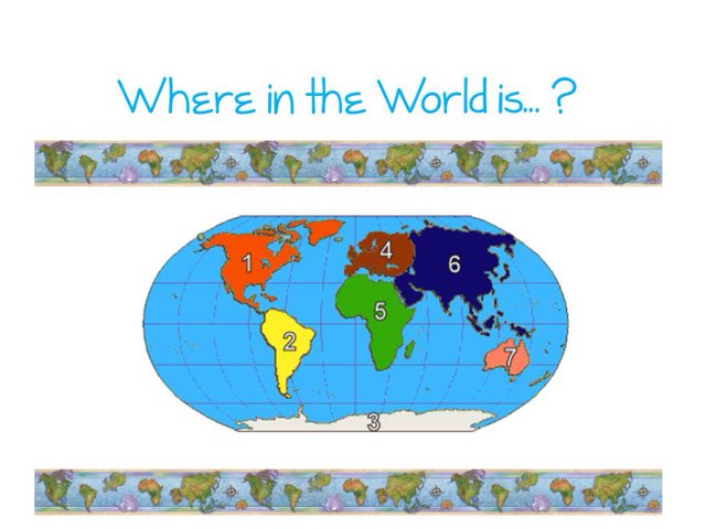 SF Our Continents Free Activities online for kids in Kindergarten by D ...