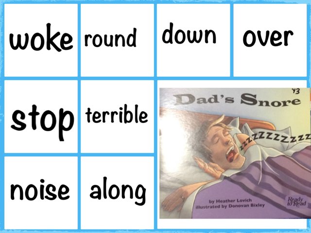 PES R13 Dad's Snore Free Games online for kids in Nursery by Helen King