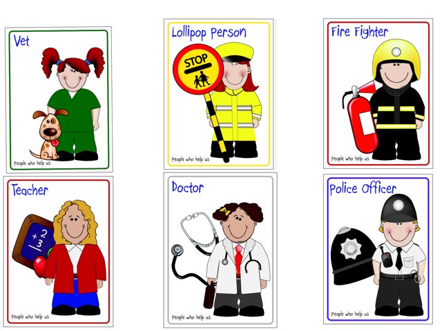 People Who Help Us (2) Free Games | Activities | Puzzles | Online for ...