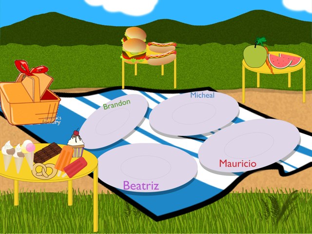 Picnic Free Games online for kids in Nursery by Esme Sifuentes
