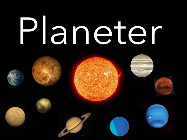 Planeter Free Activities online for kids in 1st grade by Dorthe Rauff