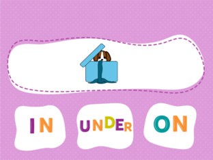Prepositions in on under Free Games online for kids in Pre-K by ...