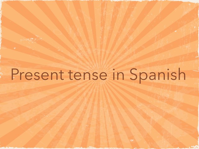 Present Tense Intro Free Activities online for kids in 6th grade by ...