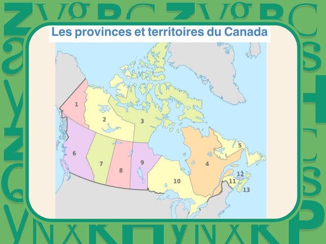 Provinces et Territoires Free Activities online for kids in 5th grade ...
