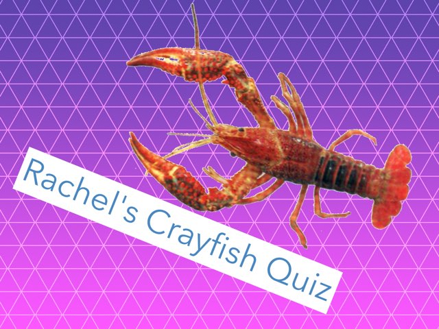 Rachel's Crayfish Quiz Free Activities online for kids in 2nd grade by ...