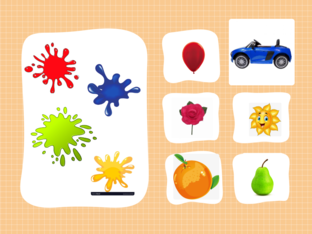 Reconozco los colores Juegos online gratis para niños en preescolar por ...
