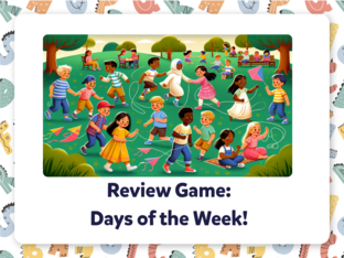 Review Game: Days of the Week Free Activities online for kids in 3rd ...