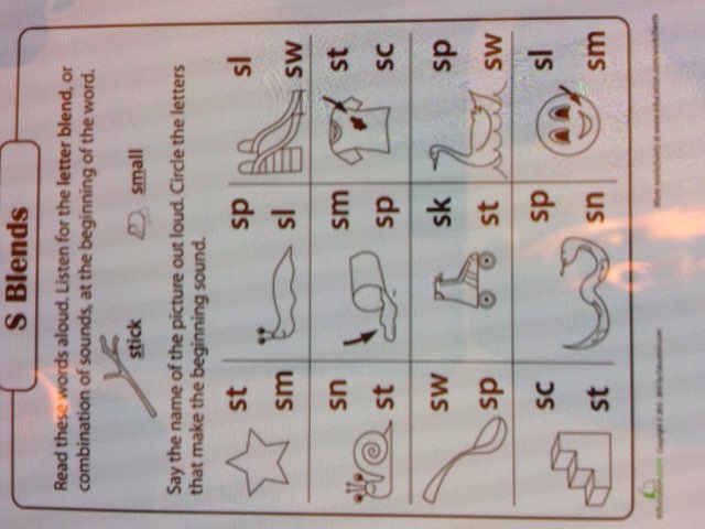 S Blends Free Games online for kids in Nursery by Jason Zuch