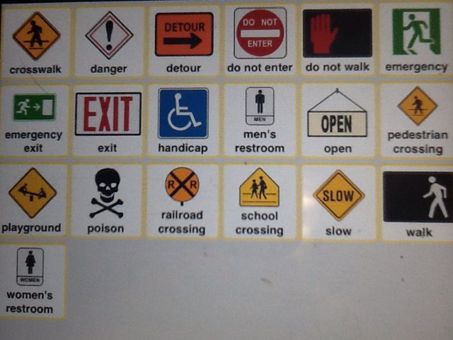 Safety Signs Free Activities online for kids in Kindergarten by Wendy ...