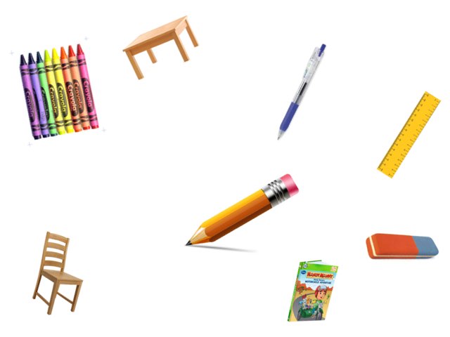 School Objects Free Games | Activities | Puzzles | Online for kids ...