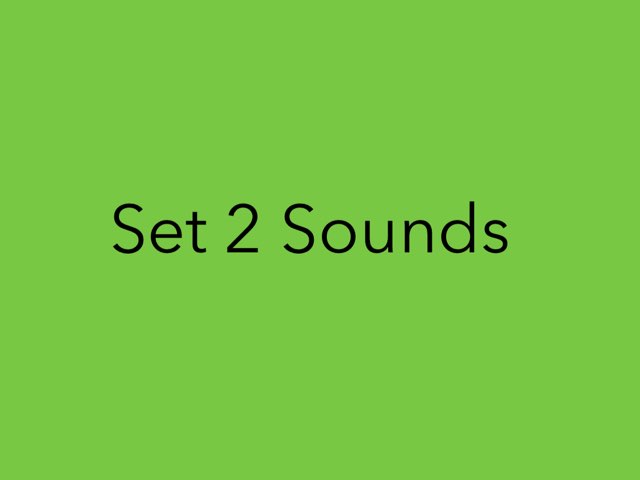 Set 2 Sounds | Online Activities | Language Studies (Native) | Free ...