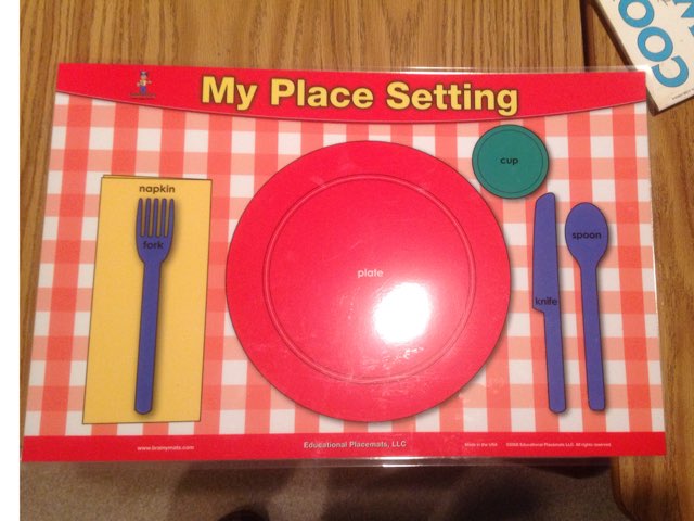 Set The Table Free Games online for kids in Nursery by Katherine kellogg