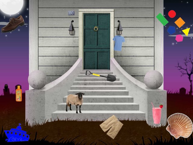 Sh Initial Visual Scene Free Activities online for kids in Kindergarten ...